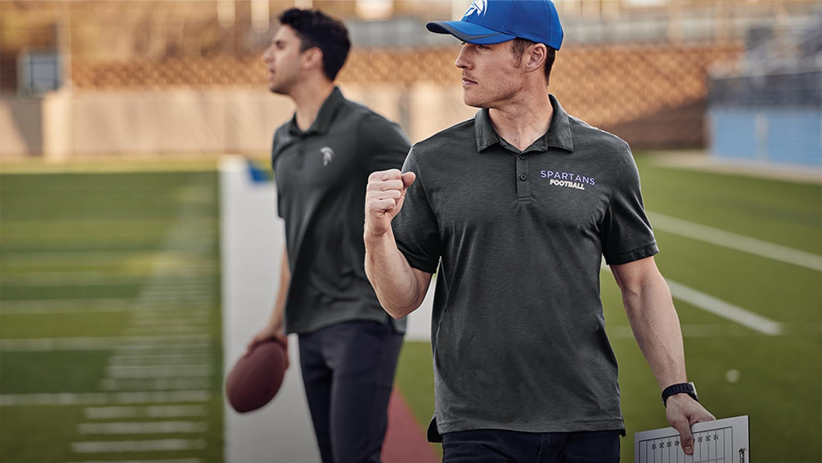 Embroidered Coaching Apparel to Wear on the Sidelines