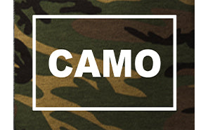 Camo Logo Embroidered Caps, Jackets, Hoodies, Vests, Tees