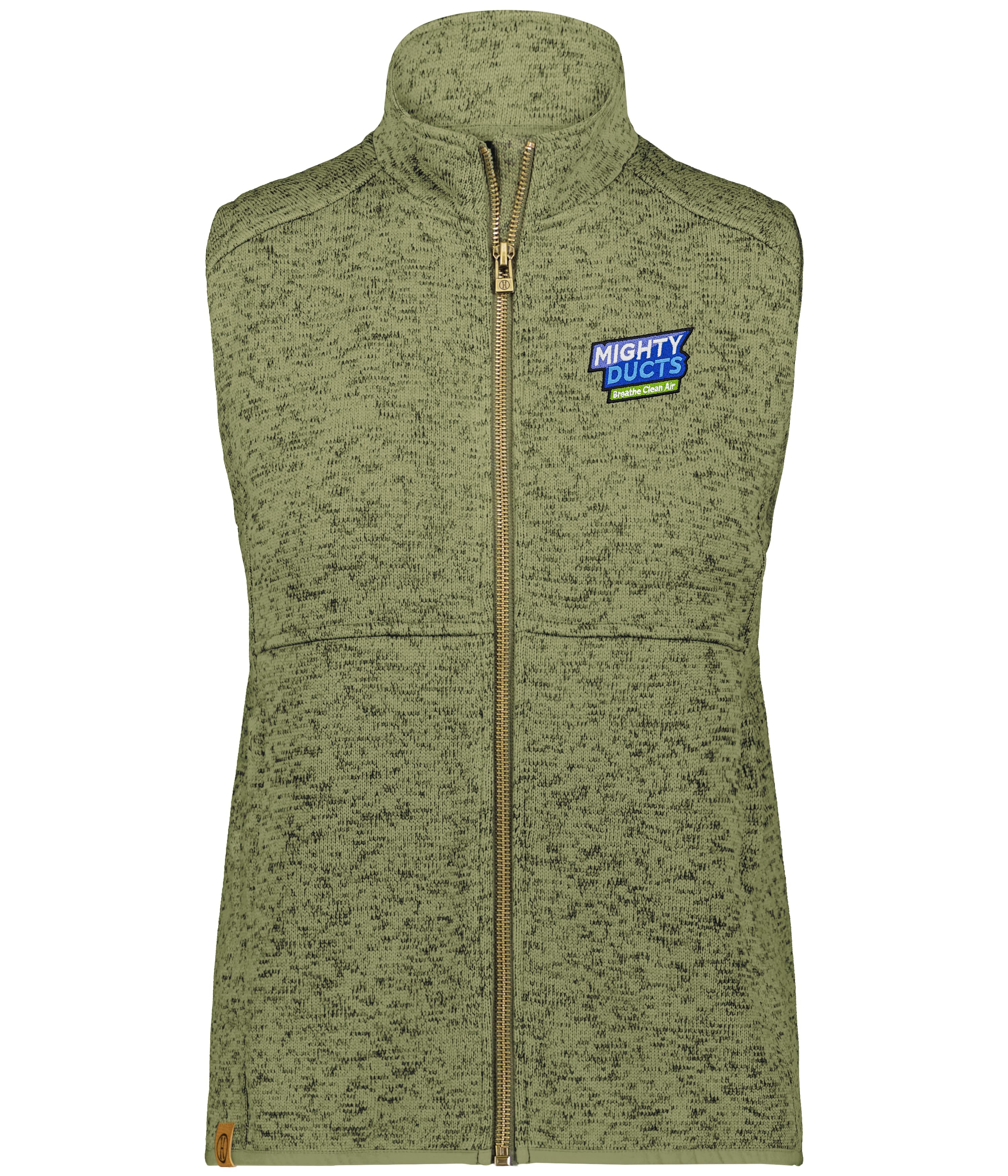 Holloway Ladies Alpine Sweater Fleece Vest | Thread Logic