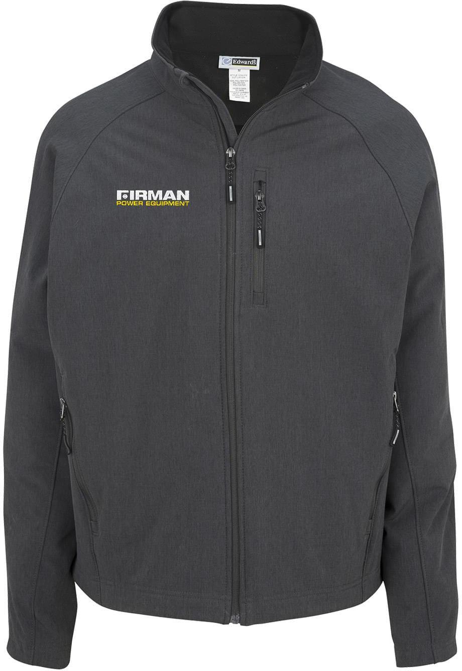 Edwards Soft Shell Jacket 3420 with Custom Embroidery
