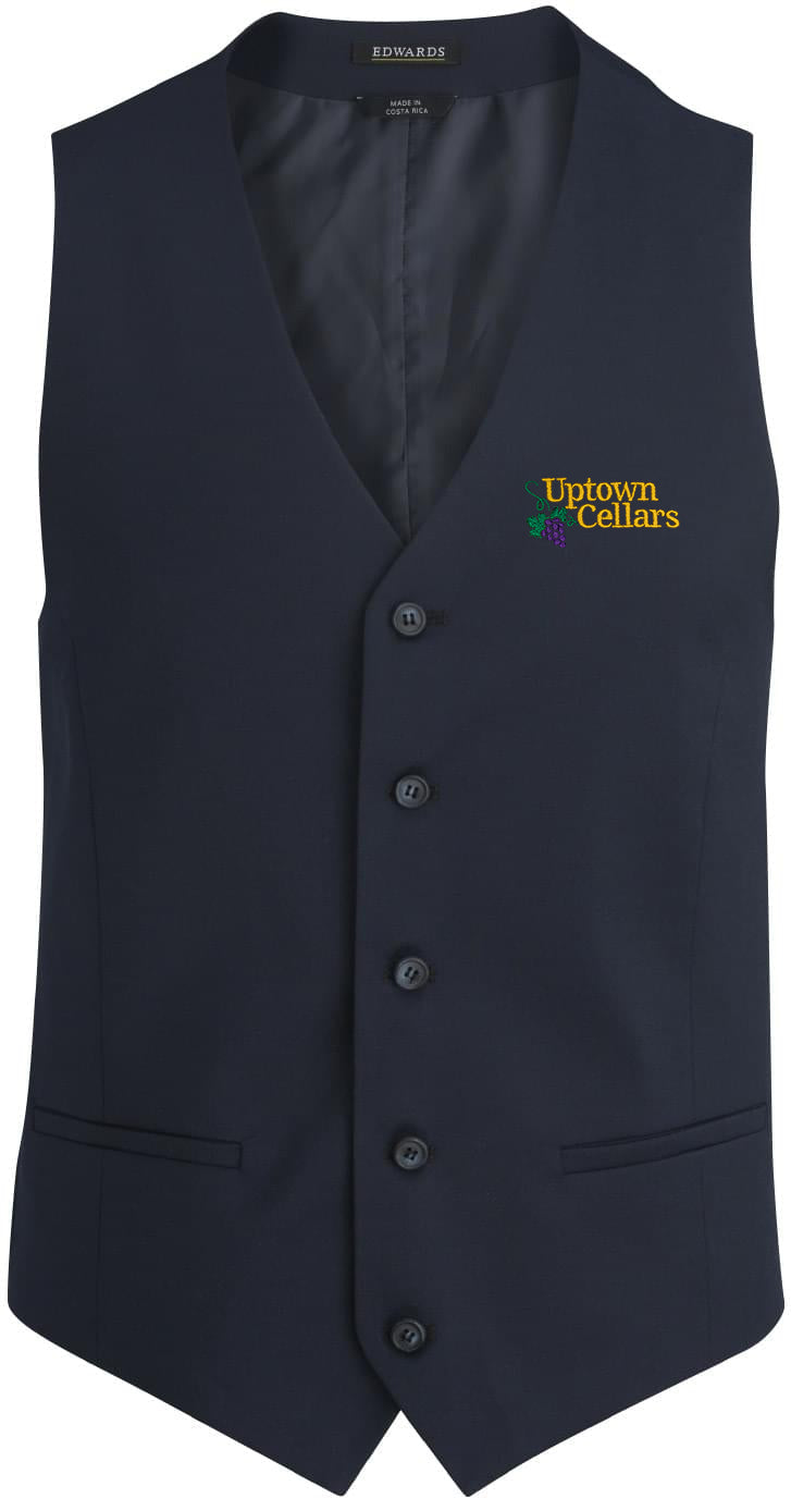 Edwards Vest 4530 with Custom Embroidery