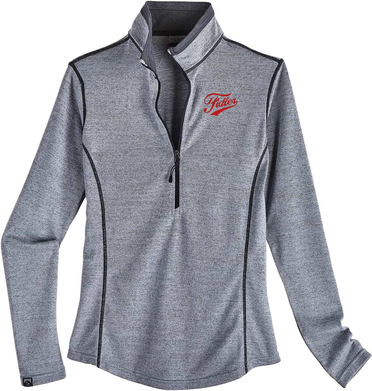 Ladies Founder Half Zip with custom logo embroidery | 4675SC | Thread Logic