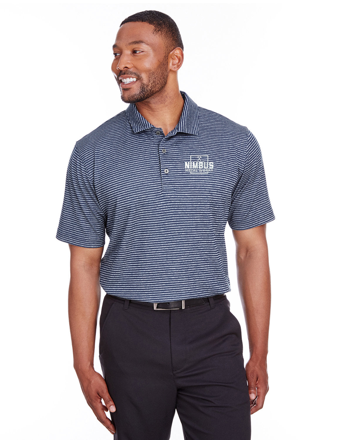 Puma Performance Stripe Polo with custom logo embroidery | 596804 ...