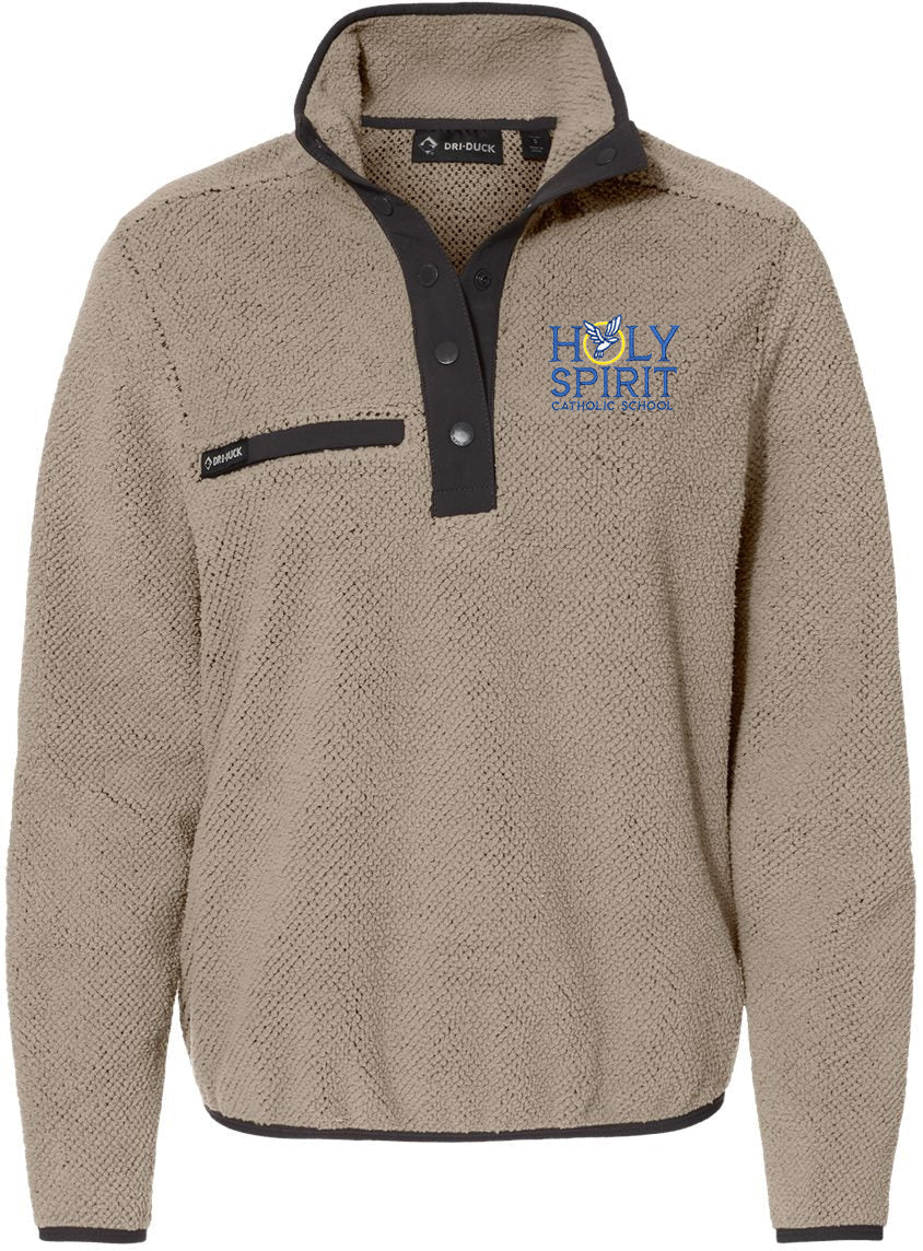 Dri Duck 9345 Quarter-Zip Pullover with Custom Embroidery