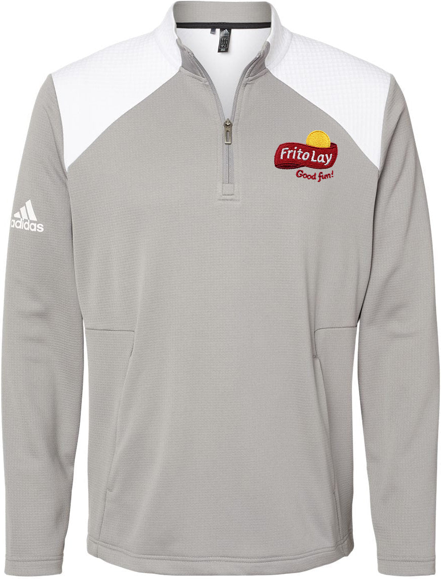 Adidas Quarter-Zip Pullover with Custom Embroidery | A532 | Thread Logic