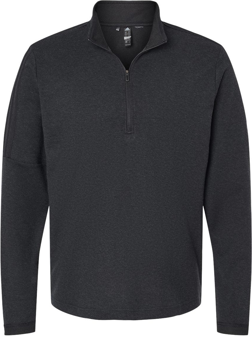 Adidas 3-Stripes Quarter-Zip Sweater A554 With Custom Embroidery