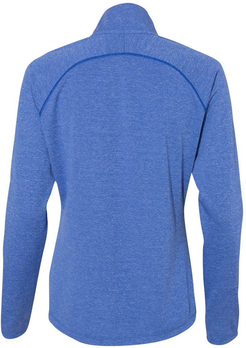 Adidas Ladies Lightweight Quarter-Zip Pullover with Custom Embroidery ...