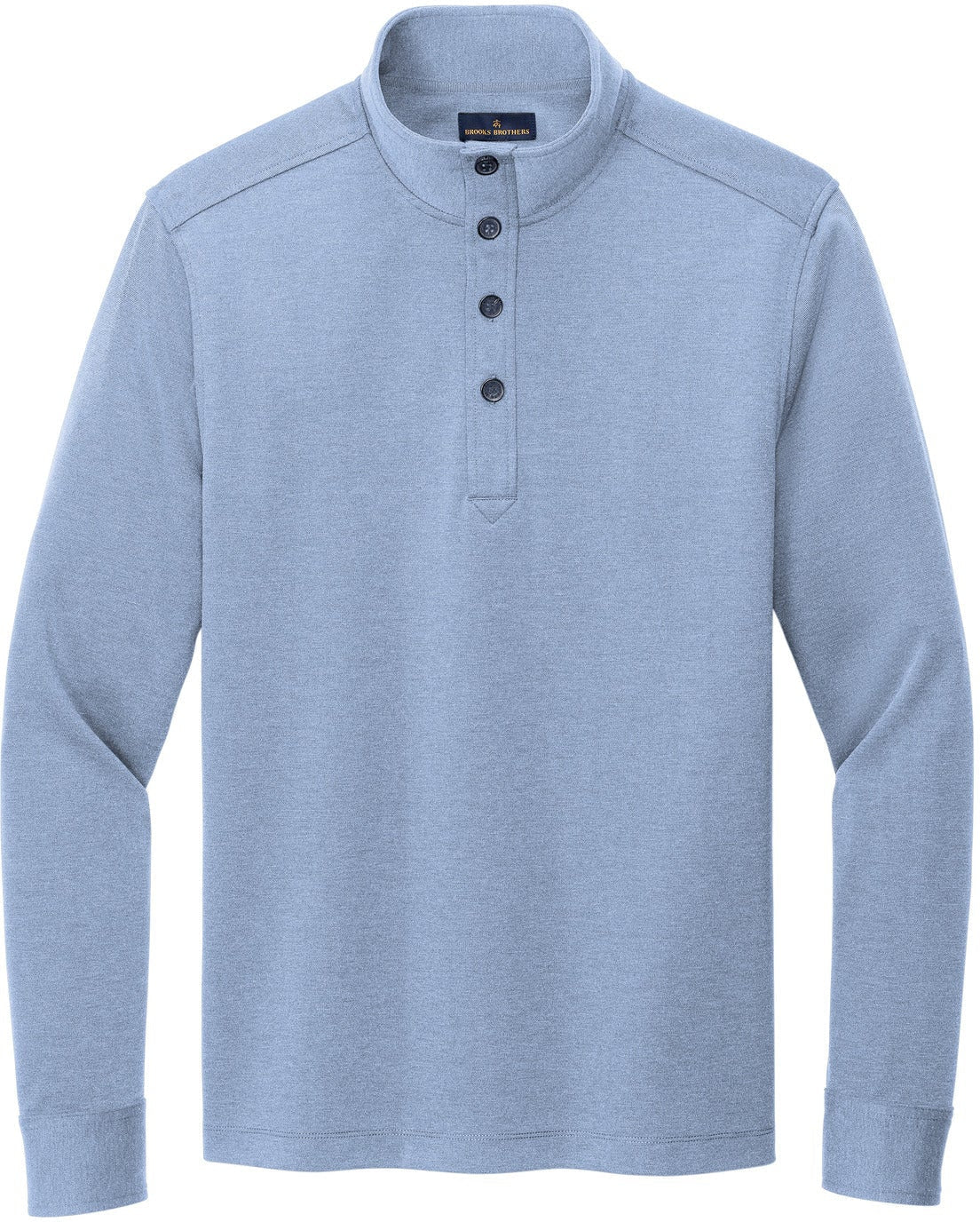 Brooks Brothers Mid-Layer Stretch 1/2-Button With Custom Embroidery ...