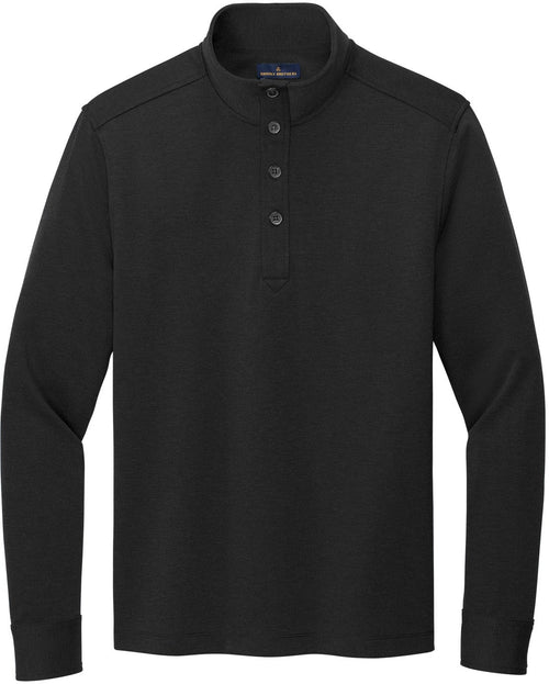 Brooks Brothers Mid-Layer Stretch 1/2-Button With Custom Embroidery ...