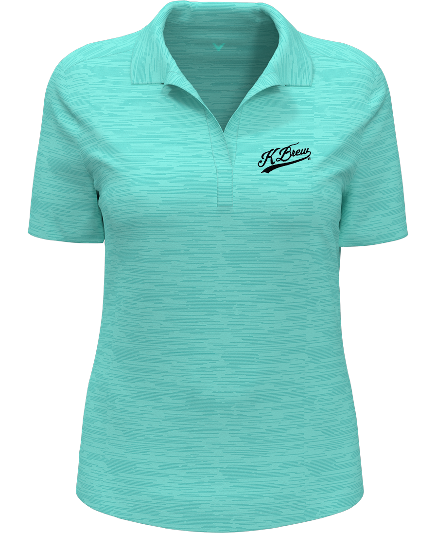 Callaway Ladies Broken Stripe Polo with Custom Embroidery | CGW751 ...