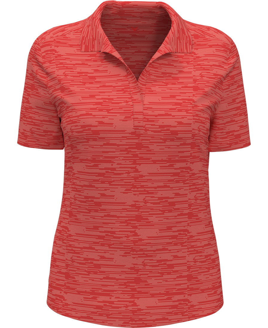 Callaway Ladies Broken Stripe Polo with Custom Embroidery | CGW751 ...
