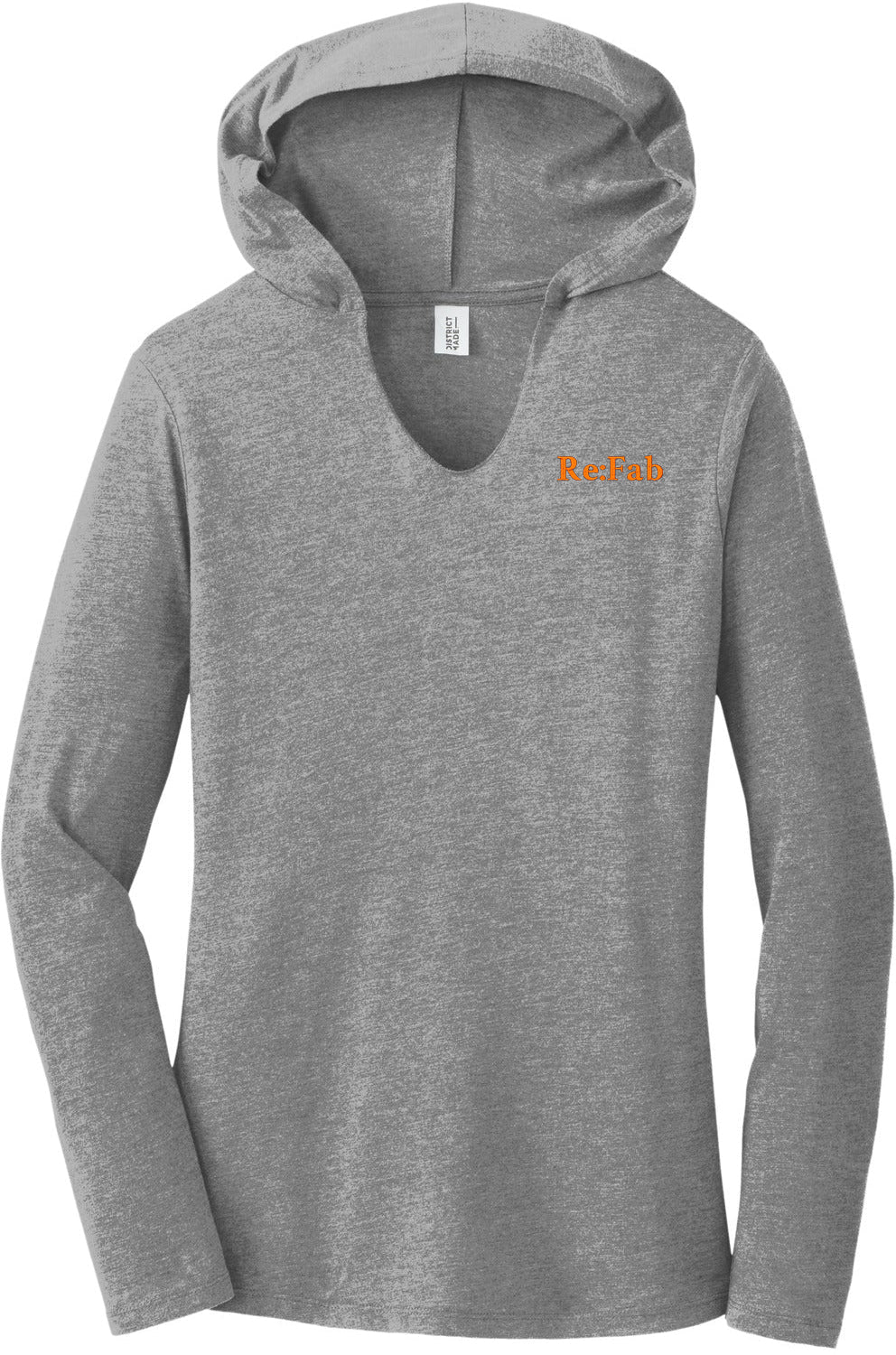 District DM139L T-Shirt with Custom Embroidery