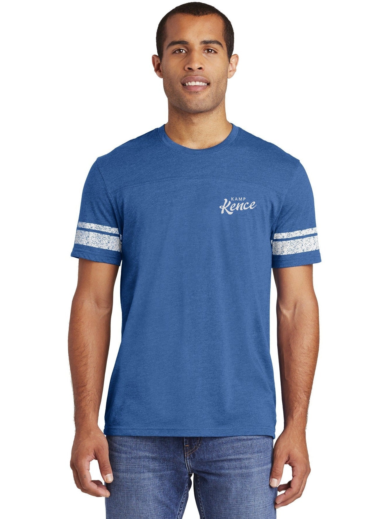 District DT376 T-Shirt with Custom Embroidery