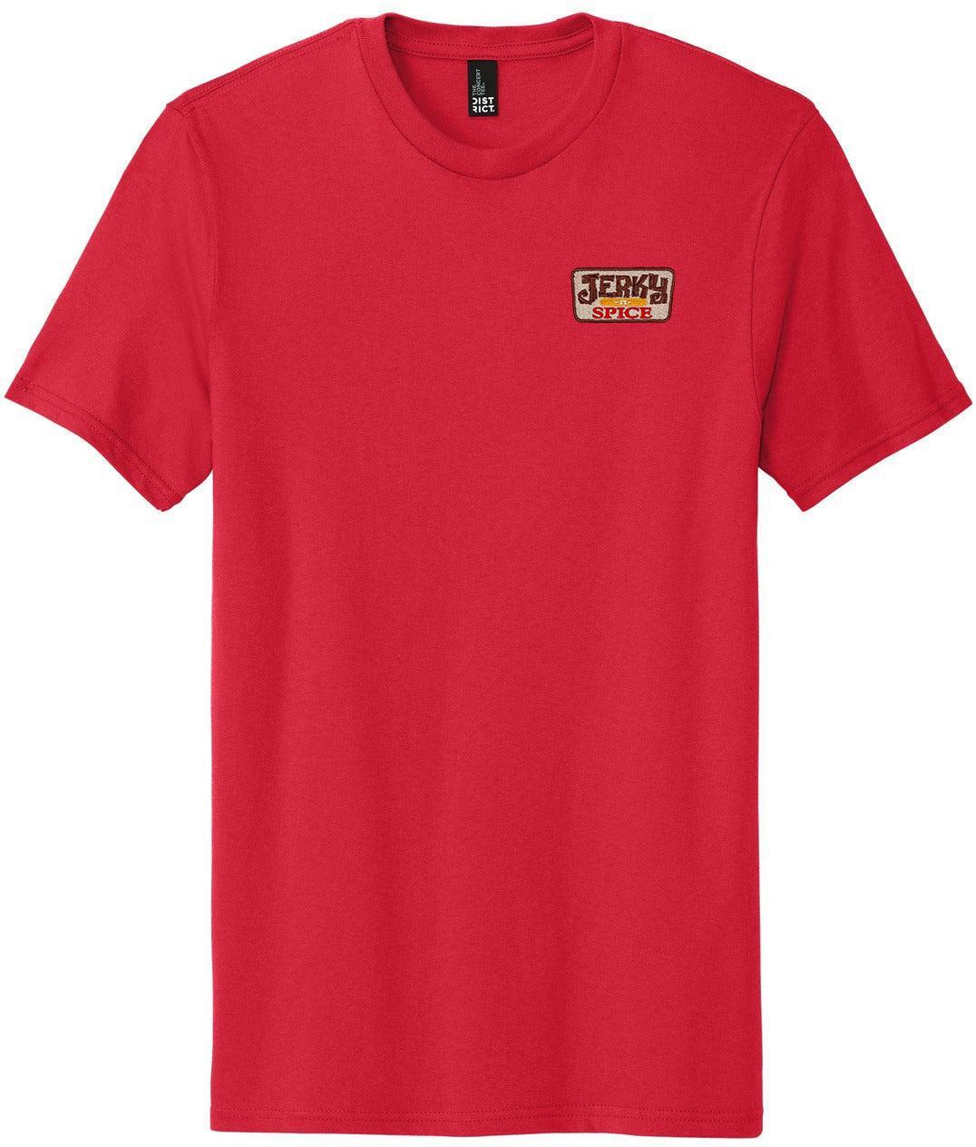 District DT5000 T-Shirt with Custom Embroidery