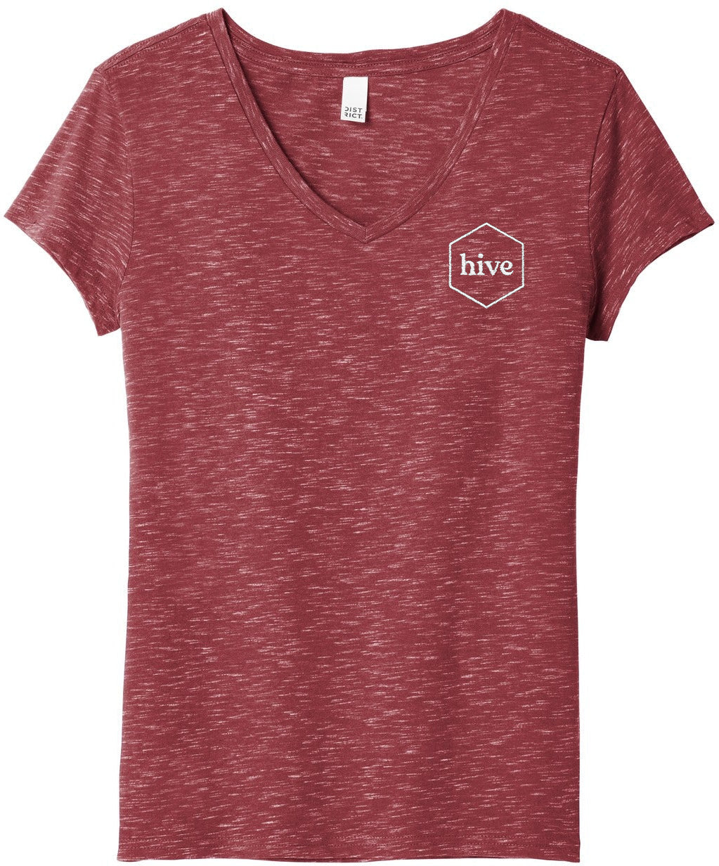 District DT664 T-Shirt with Custom Embroidery