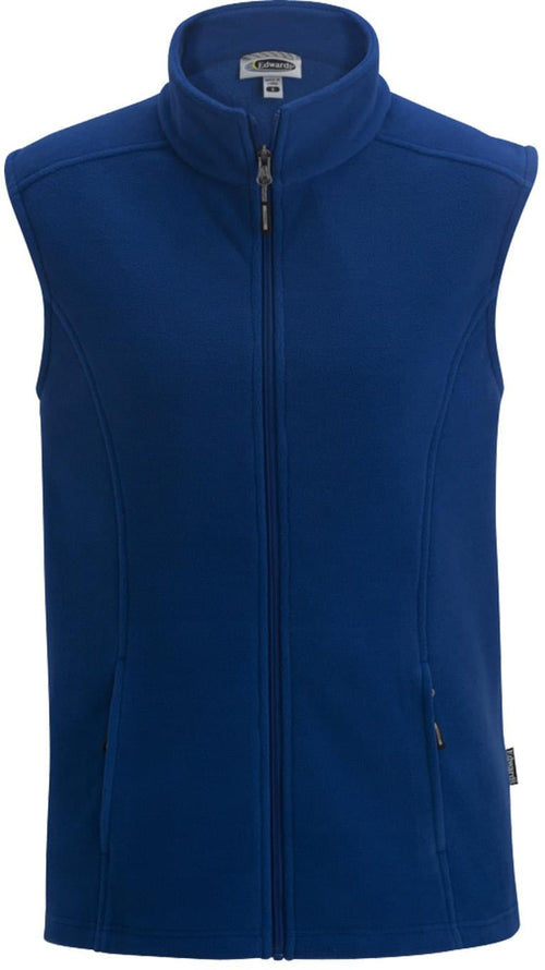 Edwards Ladies Microfleece Vest 6455 with Custom Embroidery
