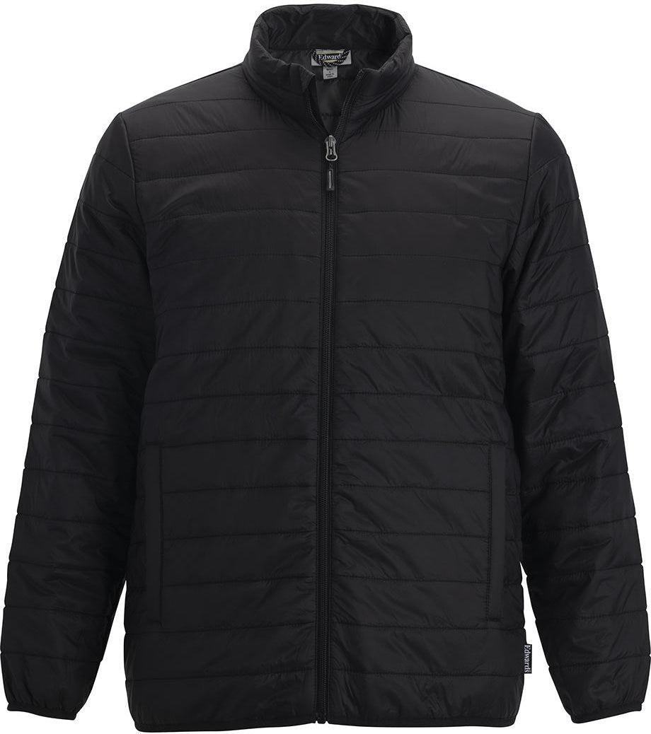 Edwards Puffer Full Zip Packable Jacket 3453 with Custom Embroidery