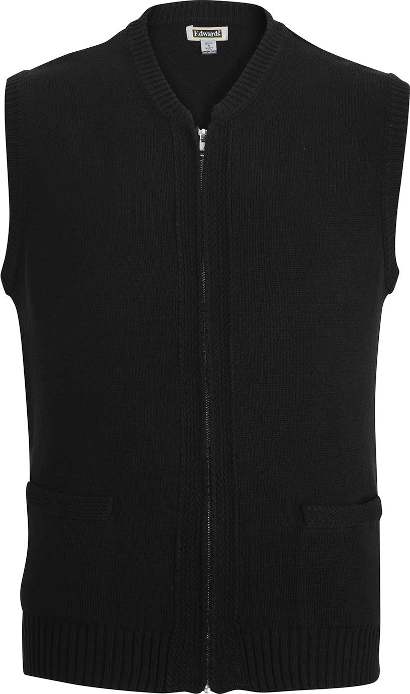 Edwards Unisex Full Zip Vest 4302 with Custom Embroidery