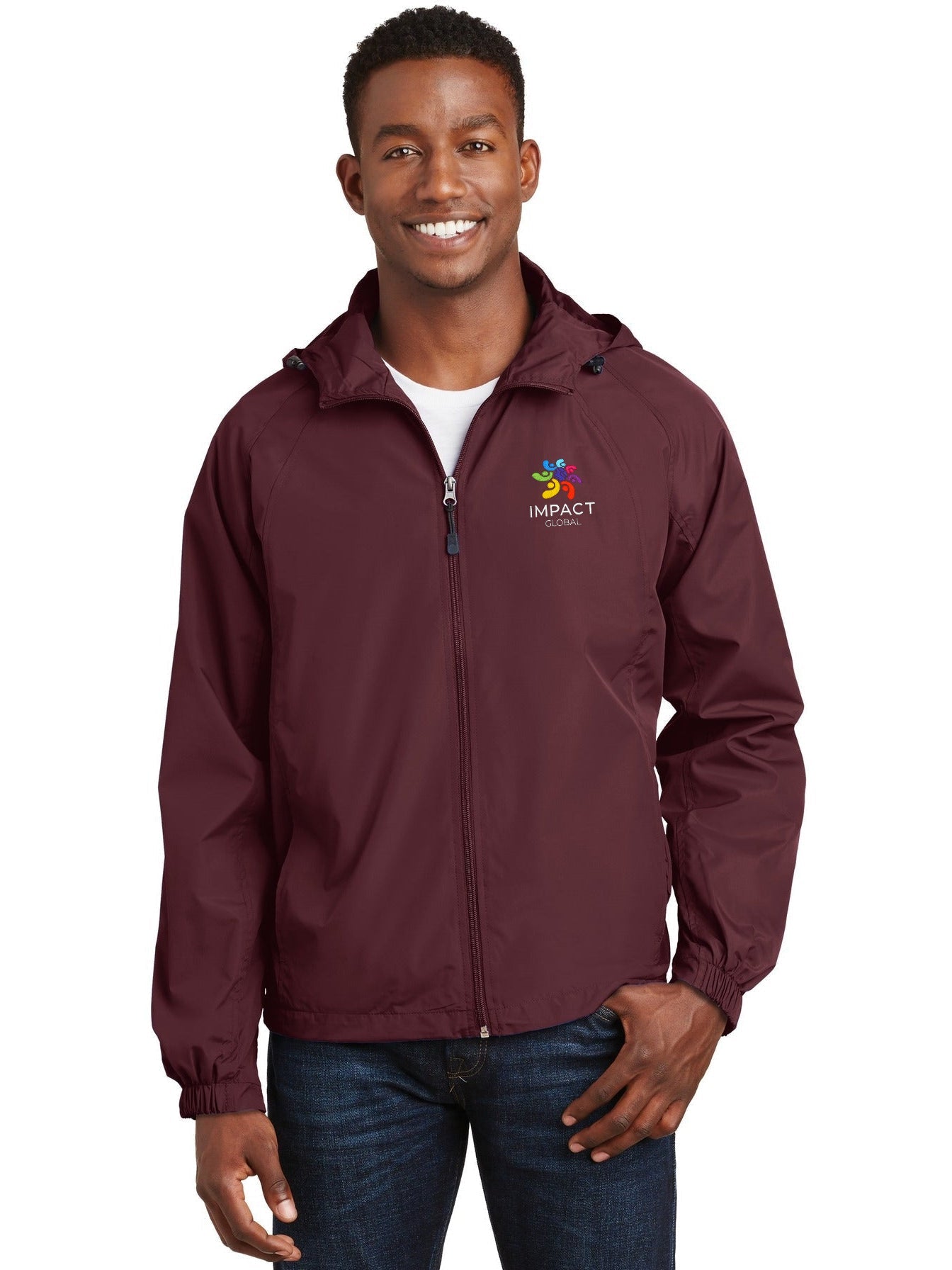 Sport Tek JST73 Jacket with Custom Embroidery