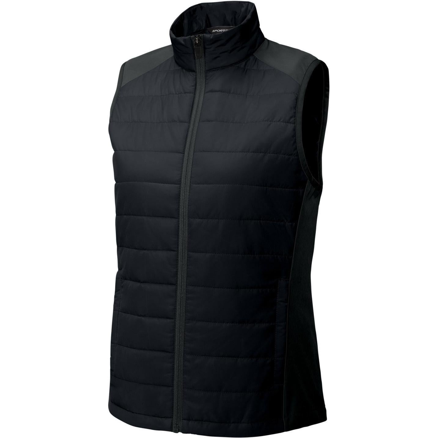 Sport-Tek Ladies Teknical Hybrid Vest With Your Logo | Thread Logic