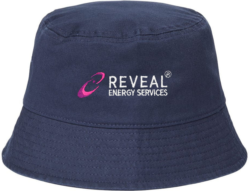 Atlantis Headwear Sustainable Bucket Hat POWELL With Custom Embroidery