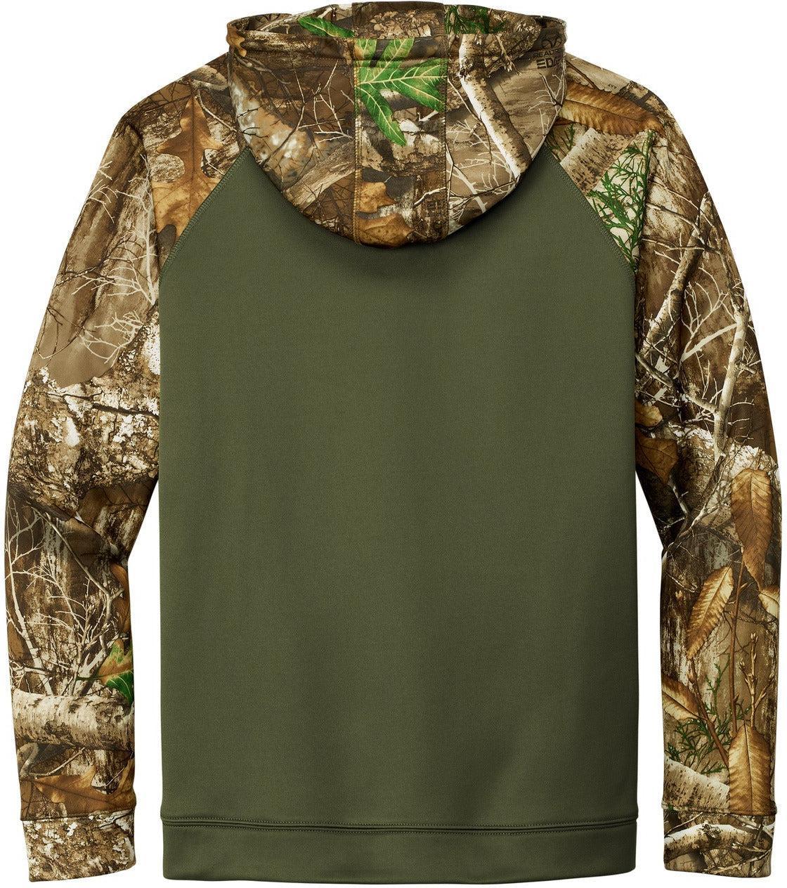 Russell Outdoors Realtree Performance Colorblock Pullover Hoodie With ...