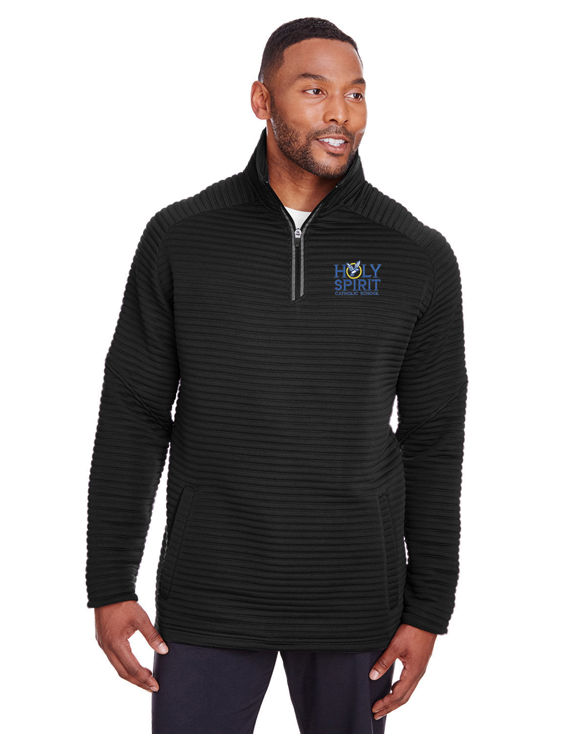 Spyder S16640 Quarter-Zip Pullover with Custom Embroidery