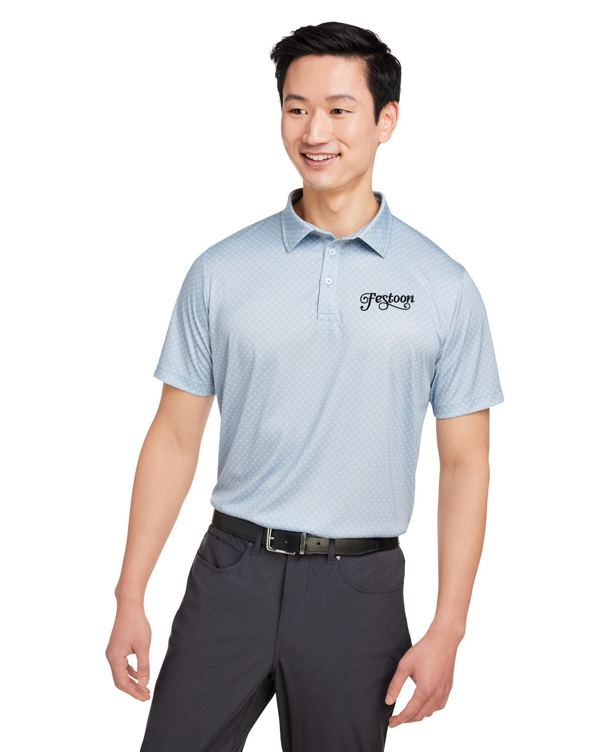 Swannies Phillips Polo with custom logo embroidery | SW3000 | Thread Logic