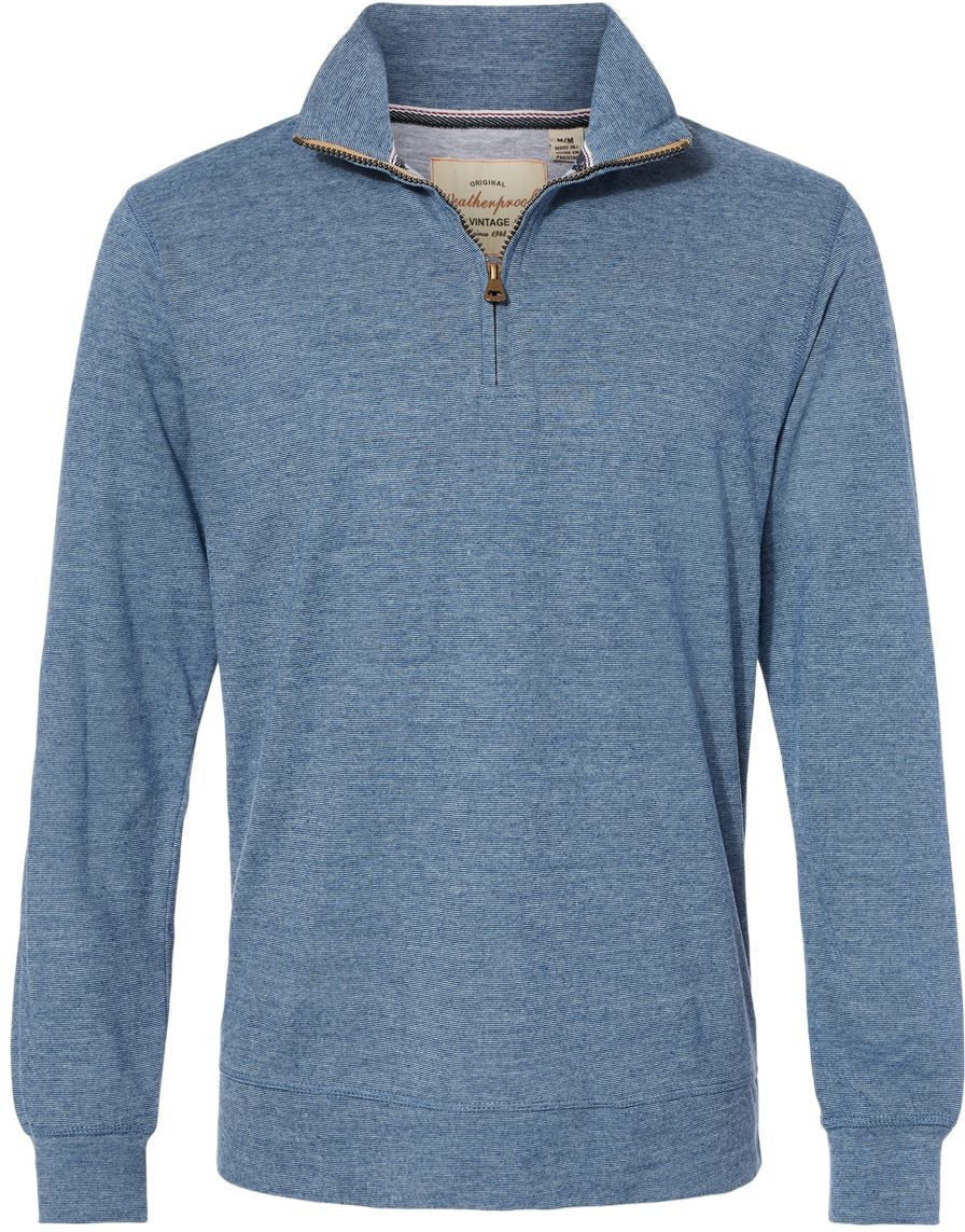 Weatherproof 2130060 Quarter-Zip Pullover with Custom Embroidery