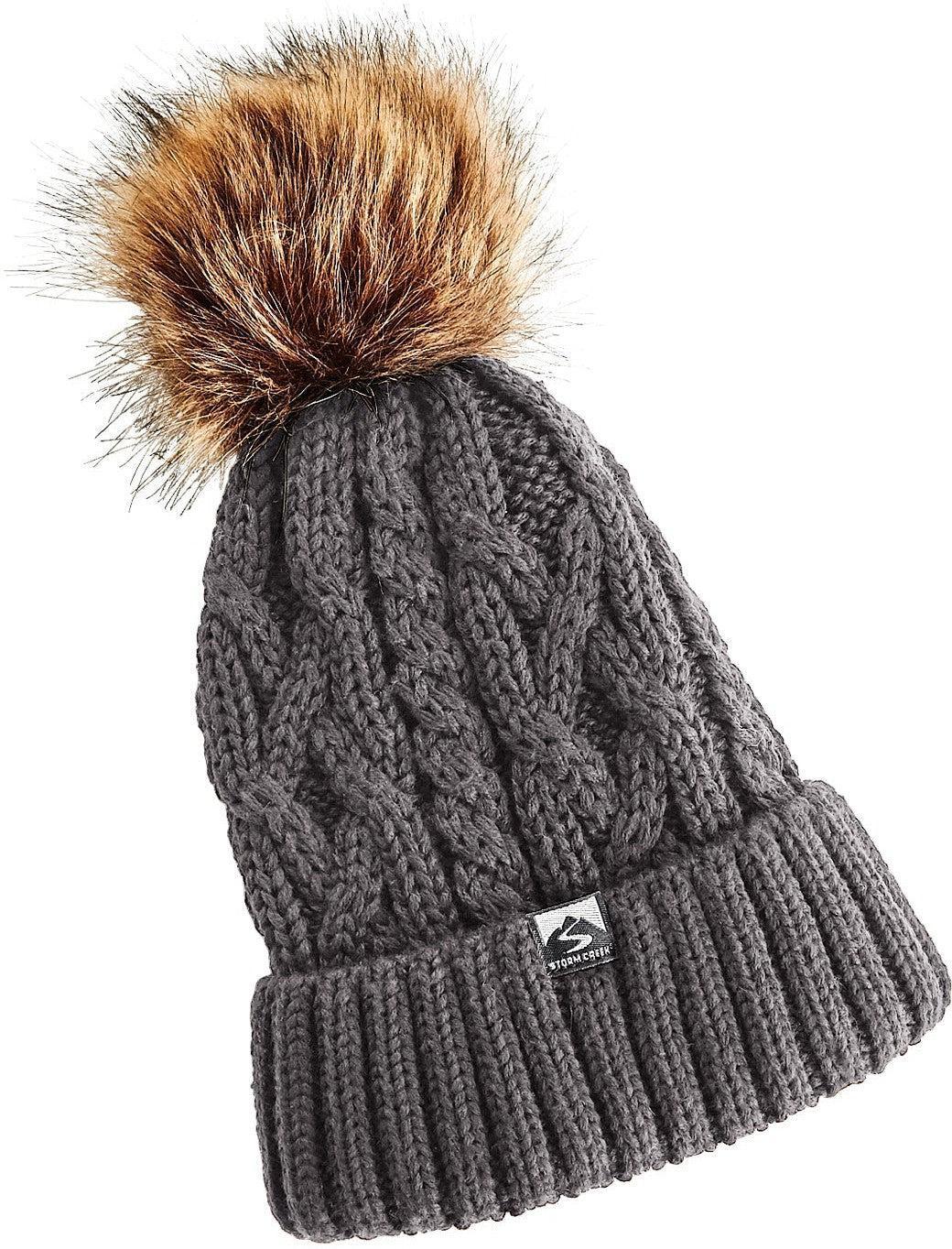 The Show-Off Pom Hat with custom logo embroidery | 1030SC | Thread Logic
